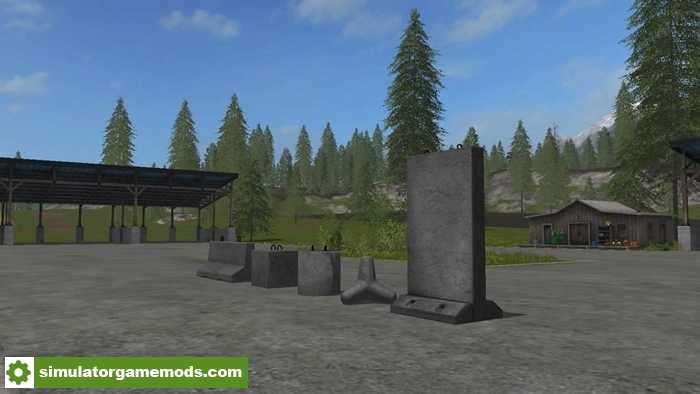 FS17 – Укладываемый бетонный пакет V1.0 - Mody-FS.ru