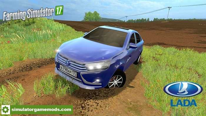 FS17 – Мод для автомобиля Lada Vesta V1.0 - Mody-FS.ru