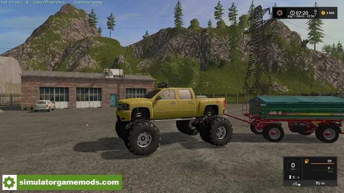 FS17 – Chevrolet Silverado Monster V1.0 - Mody-FS.ru