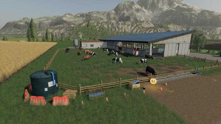 FS19 – Коровник V1.1 - Mody-FS.ru