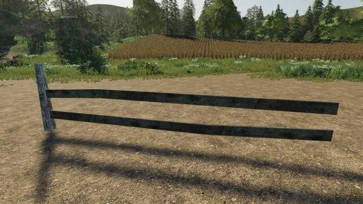 FS19 – Deko Zaune V1 - Mody-FS.ru