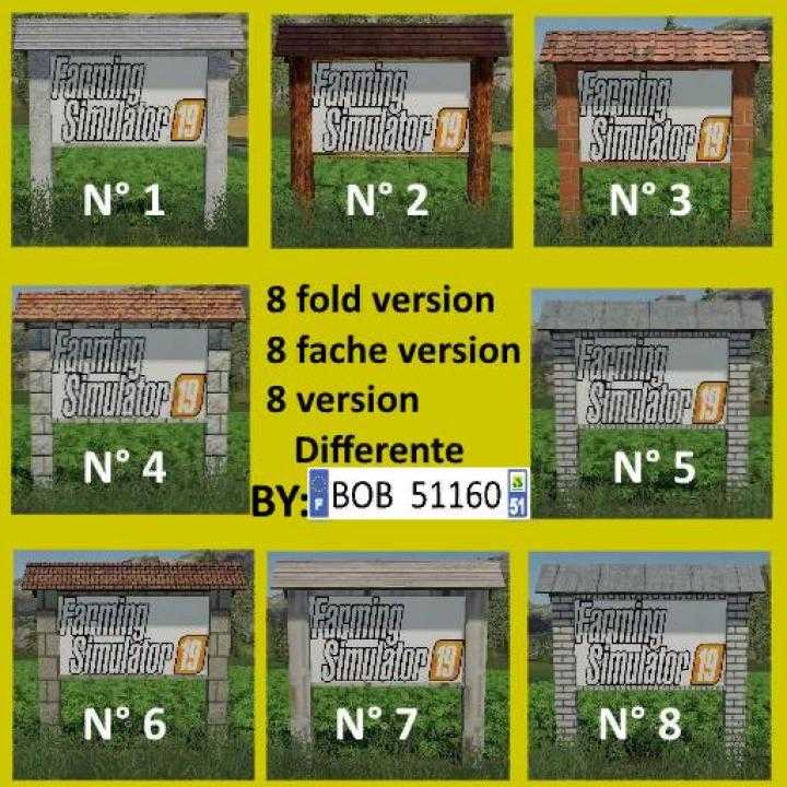 FS19 – Панели Farming Simulator Panels V1 - Mody-FS.ru