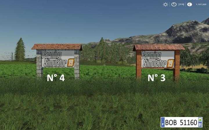 FS19 – Панели Farming Simulator Panels V1 - Mody-FS.ru