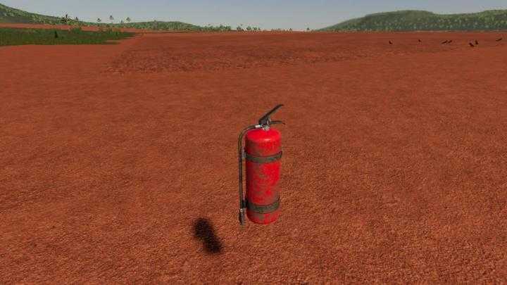 FS19 – Огнетушитель (сборный) V1 - Mody-FS.ru