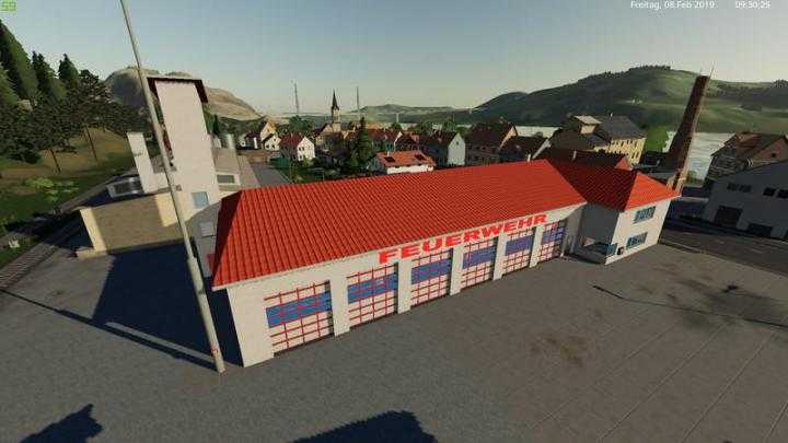 FS19 – Пожарная станция V3 - Mody-FS.ru