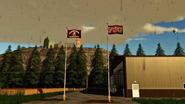 FS19 – Флаги колледжских городов Towns V1 - Mody-FS.ru