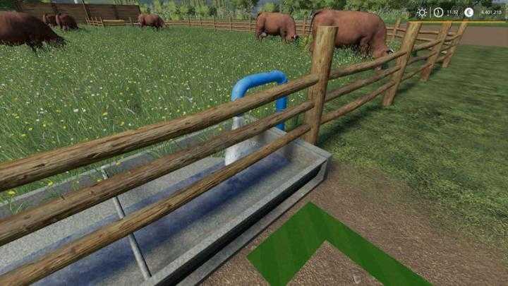 FS19 – Kuhstall 2000 – С расширением Animal Pen V1.3 - Mody-FS.ru