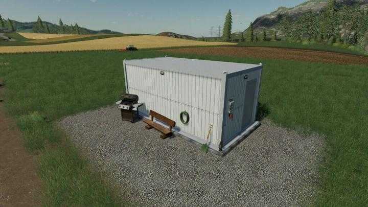 FS19 – Жилой контейнер V1.1.0.1 - Mody-FS.ru