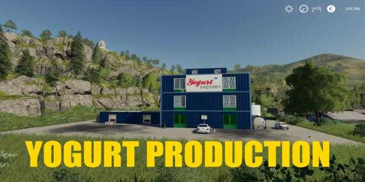 FS19 – Производство йогурта V1 - Mody-FS.ru