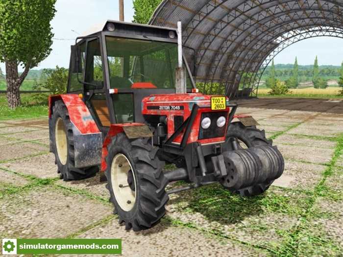 Трактор FS17 – Zetor 7045 V1.0 - Mody-FS.ru