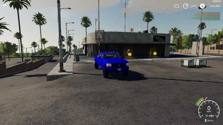 FS19 – 1996 F350 Синий V1 - Mody-FS.ru