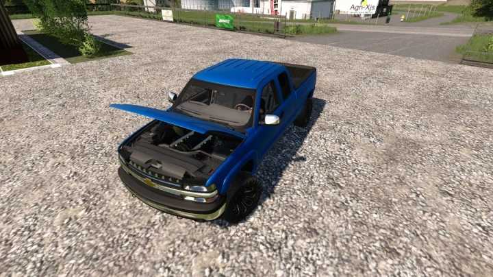2002 Chevy Silverado Ext Cab V1.0 FS19 - Mody-FS.ru