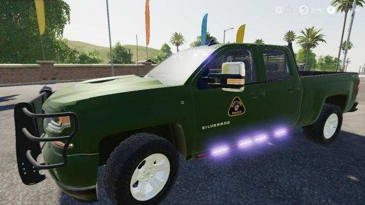 FS19 – 2016 Chevy Silverado Game Warden V5 - Mody-FS.ru