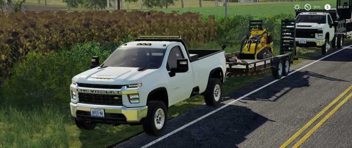 2020 Chevy Silverado 3500Hd Одноместная кабина с длинной кроватью V2.0 ...