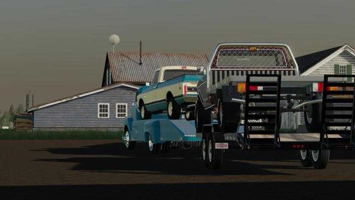 Рамповый грузовик Chevy FS19 – 48 и 71 Chevy C10 V1 - Mody-FS.ru
