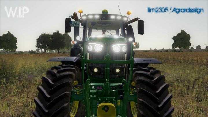 FS19 – [Agdm] John Deere 6R V2.0.2 - Mody-FS.ru