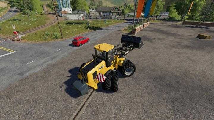 FS19 – Режимы полного привода – Исправлен фронтальный погрузчик Jcb V1 ...