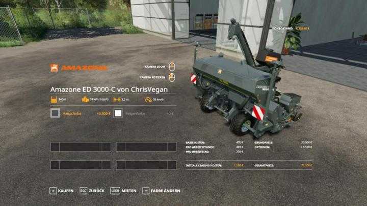 FS19 – Amazone Mod Pack V1 - Mody-FS.ru