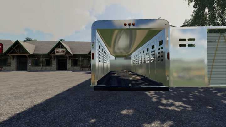 Трейлер для животных V1.0 FS19 - Mody-FS.ru