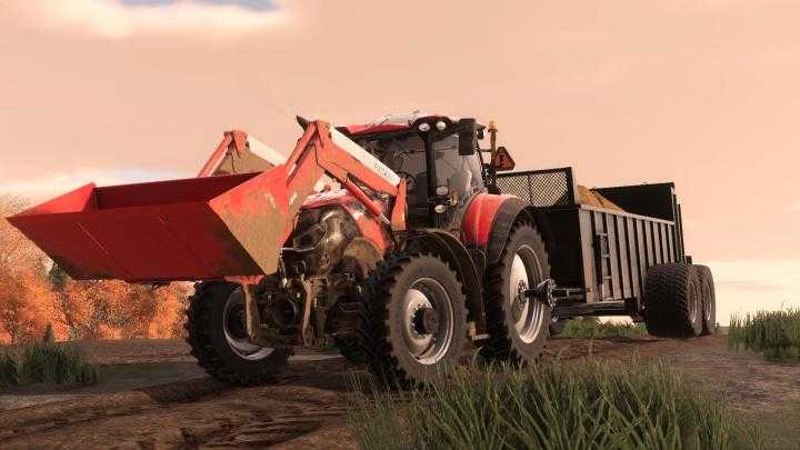 FS19 – Case американского трактора серии Optum V2 - Mody-FS.ru