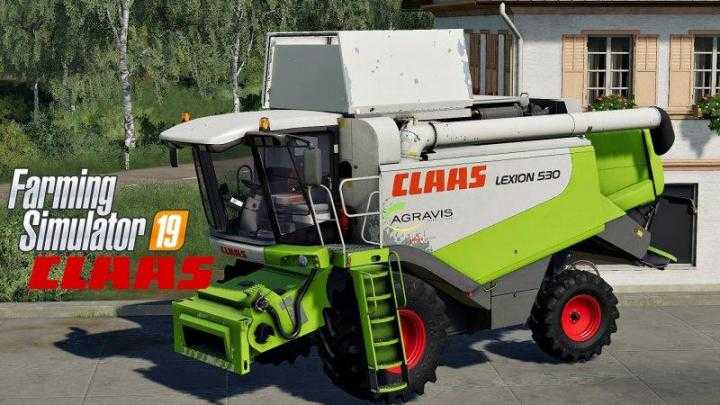 FS19 – Комбайн Claas Lexion 530 V1.1 - Mody-FS.ru