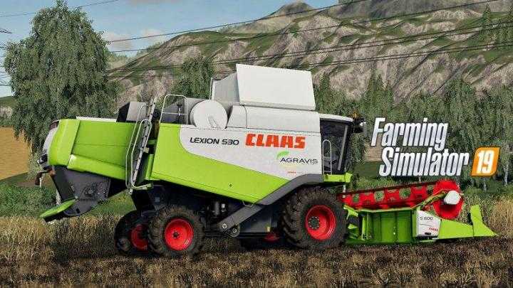 FS19 – Комбайн Claas Lexion 530 V1.1 - Mody-FS.ru
