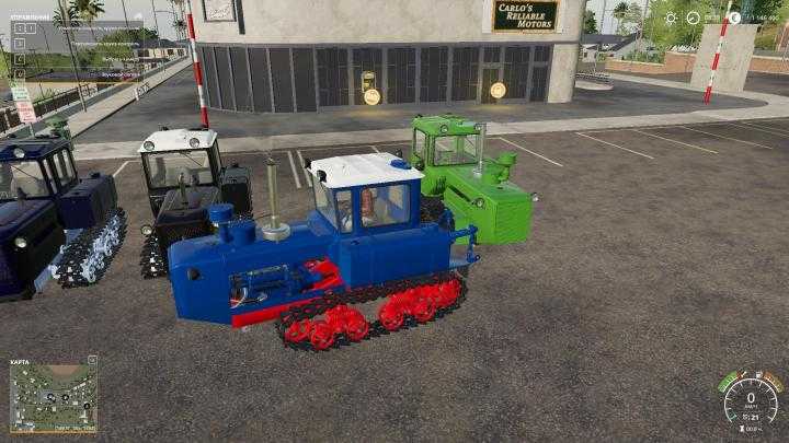 FS19 – Dt 75M + Dt 175C Волгарь V1 - Mody-FS.ru
