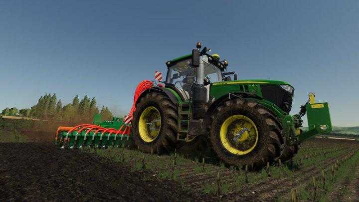 FS19 – [Команда Fbm] John Deere 6R V2 - Mody-FS.ru
