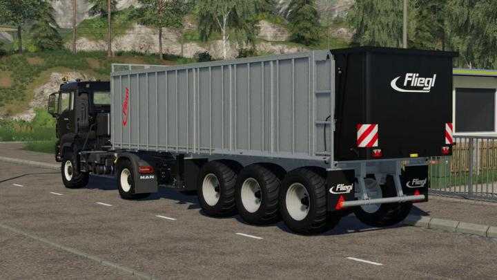 FS19 – Трейлер Fliegl Ass 398 V1 - Mody-FS.ru