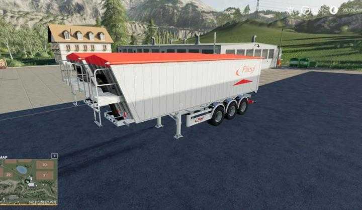 FS19 – Трейлер Fliegl Greenline V1 - Mody-FS.ru
