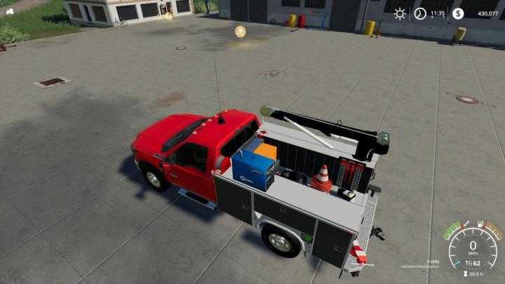 FS19 – Сервисный грузовик Ford F350 V1 - Mody-FS.ru