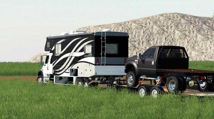 FS19 – Грузовой лайнер M2 Camper V1 - Mody-FS.ru