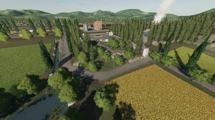 Карта холмов Италии V1.1 FS19 - Mody-FS.ru