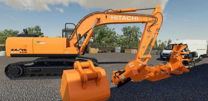 FS19 – Hitachi Zaxis 290 Lcn-5 V1 - Mody-FS.ru