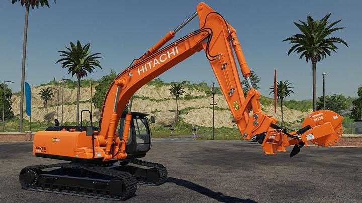 FS19 – Hitachi Zx290Lc V1.0.1.0 - Mody-FS.ru