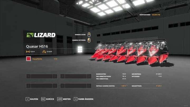 FS19 – Ideal 9.2 (Выбор бункера) V1.1 - Mody-FS.ru