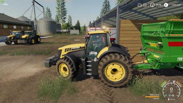 FS19 – Трактор Jcb Fast Trac 8000 - Mody-FS.ru