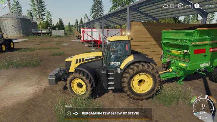 FS19 – Трактор Jcb Fast Trac 8000 - Mody-FS.ru