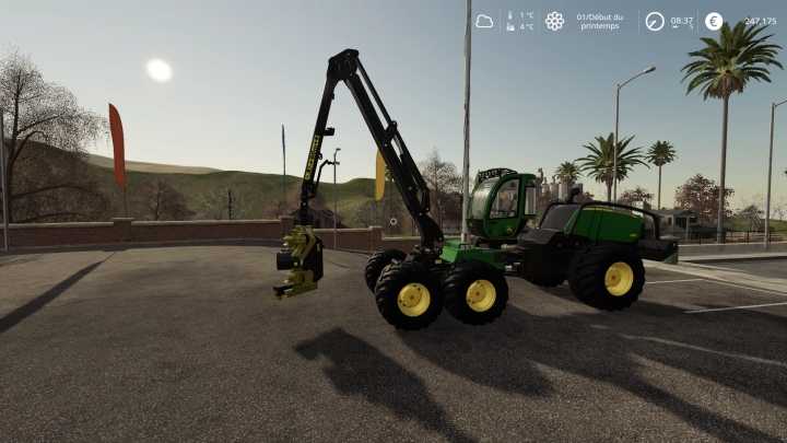 John Deere 1470G Speed Edition V1.0 FS19 - Mody-FS.ru