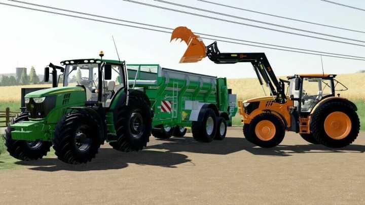 John Deere 6R Series V2.2 FS19 - Mody-FS.ru