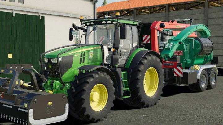 FS19 – Трактор John Deere 6R V1.1.1.1 - Mody-FS.ru
