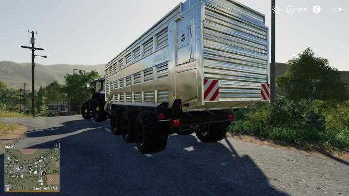FS19 – John Deere 7R + Шумоподавитель Rapide 8400W Chrome Edition V1 ...