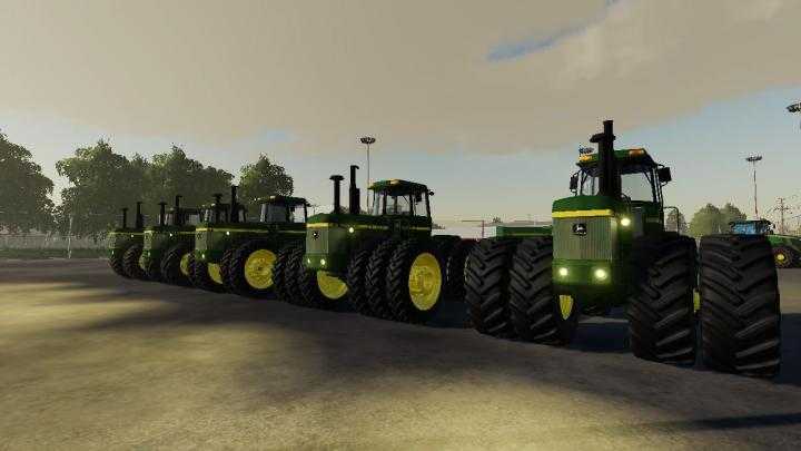 FS19 – John Deere 8000 4Wd V1 - Mody-FS.ru