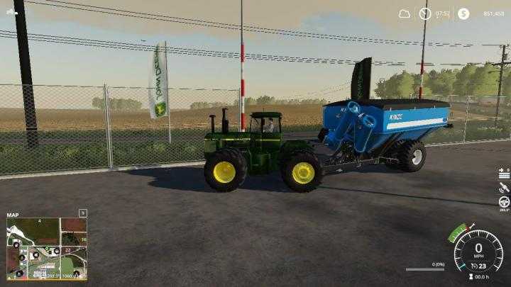 FS19 – John Deere 8000 4Wd V1 - Mody-FS.ru