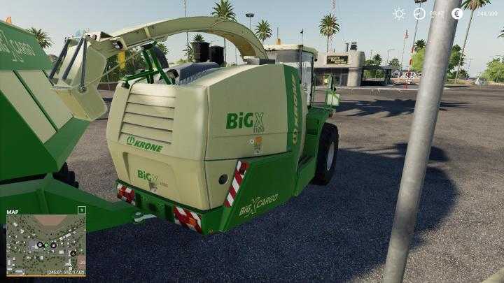 FS19 – Krone Big X 1180 Грузовой переоборудованный V1 - Mody-FS.ru