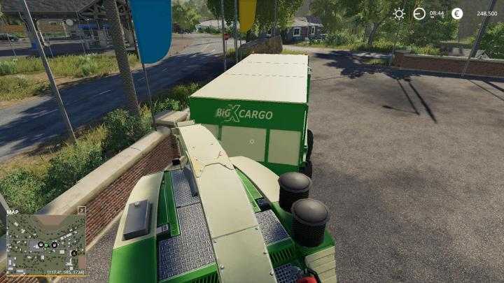 FS19 – Krone Big X 1180 Грузовой переоборудованный V1 - Mody-FS.ru