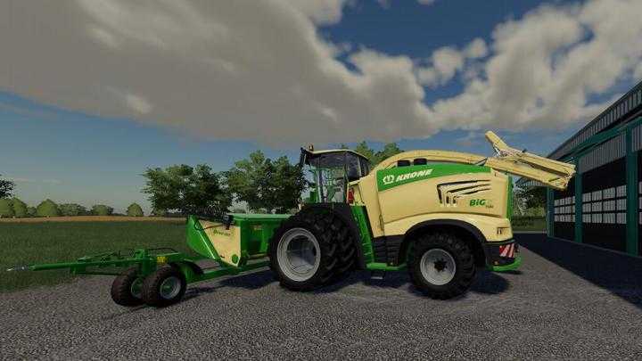 FS19 – Krone Big X 1180 V1 - Mody-FS.ru