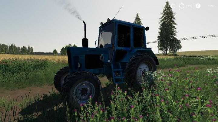 Трактор FS19 – Mtz 82 Uk V1 - Mody-FS.ru
