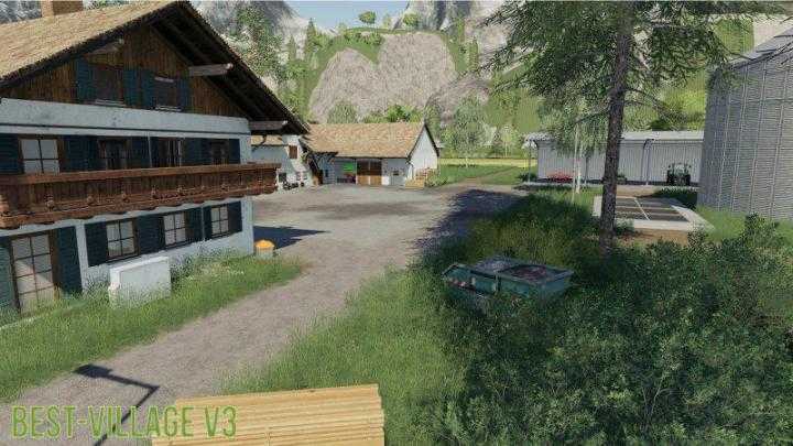 FS19 – Новая лучшая карта деревни V3 - Mody-FS.ru