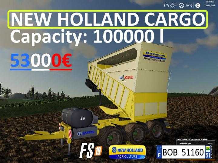 FS19 – New Holland Cargo V1.0.0.2 - Mody-FS.ru